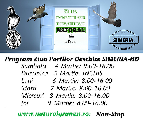 programSIMERIA – Porumbei.ro